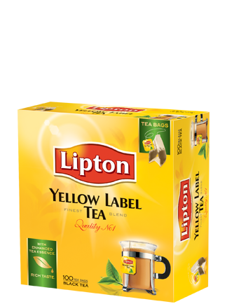 Lipton Yellow Label Black (100 Sachet) - Tea & coffee | Gomart.pk
