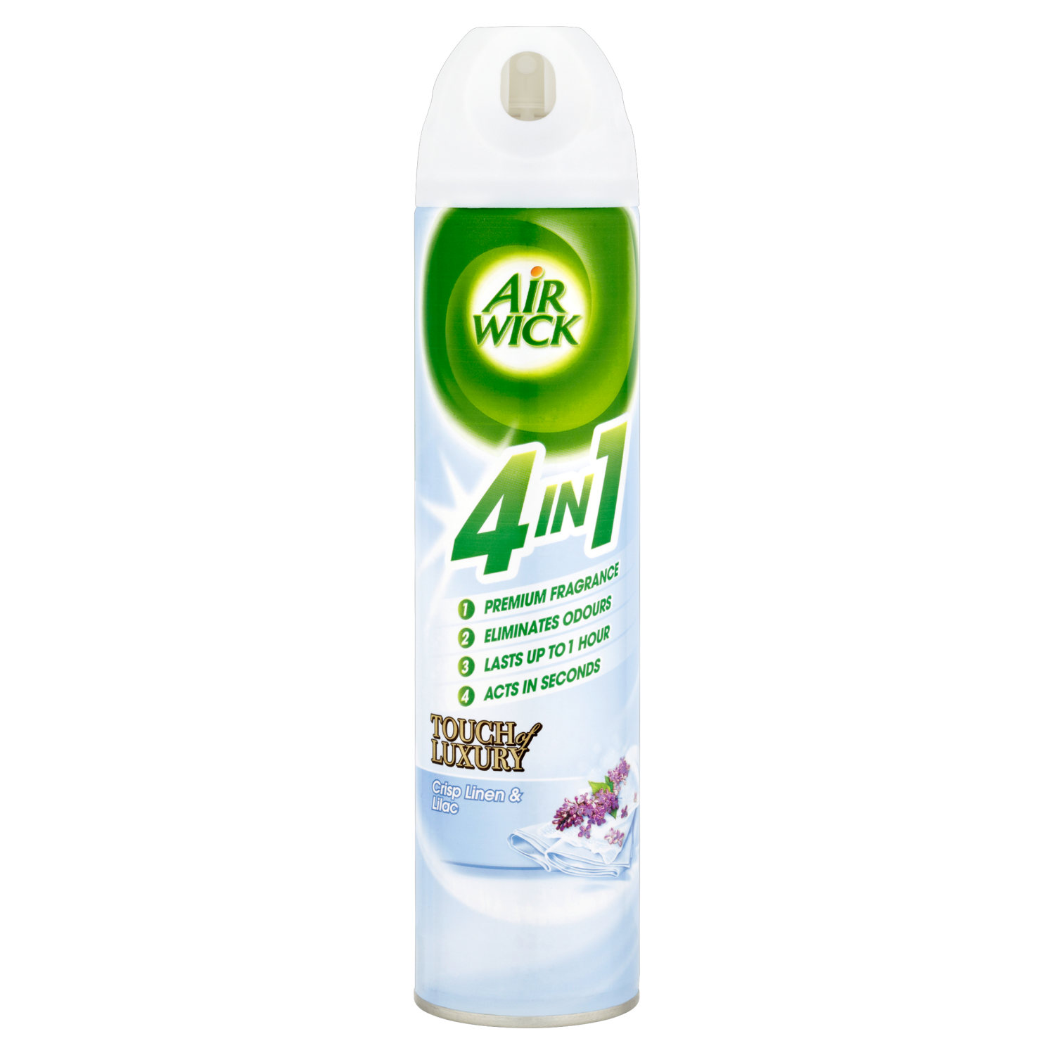 Air Wick Aerosol 4 In 1 - Crisp Linen & Lilac - Air Fresheners | Gomart.pk