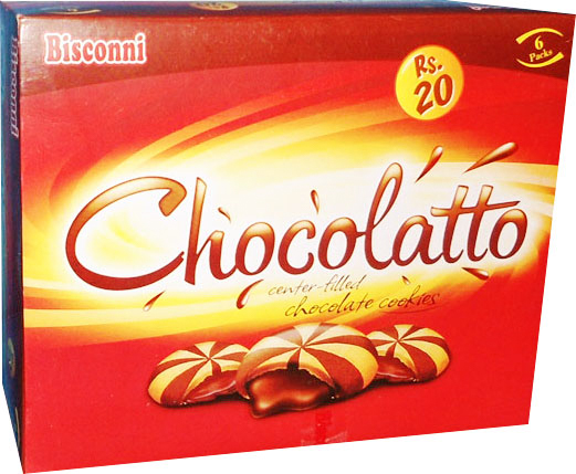 Bisconni Chocolatto Biscuit (6 Packs) - Snacks/chips & Biscuits | Gomart.pk