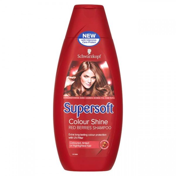 SCHWARZKOPF SUPERSOFT COLOR SHINE - RED BERRIES SHAMPOO (400ML) - Hair ...