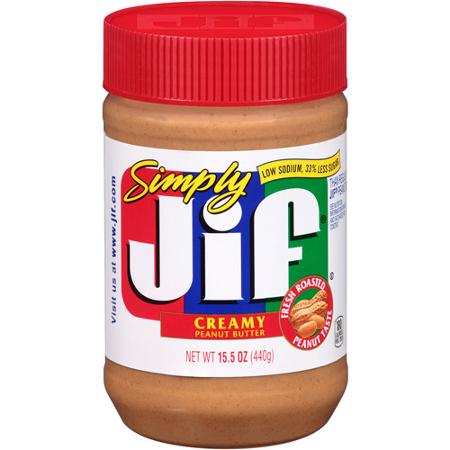 Jif Creamy Peanut Butter Simply (440gm) - Jams, Jelly, Cheese, Spreads ...