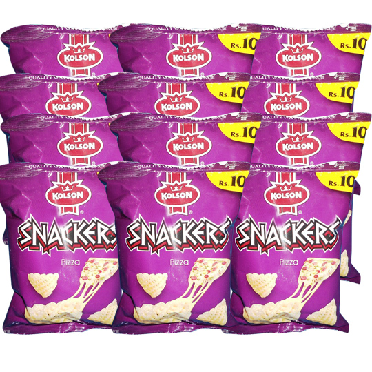 Kolson Snackers Pizza (12x18gm) - Snacks/chips & Biscuits | Gomart.pk