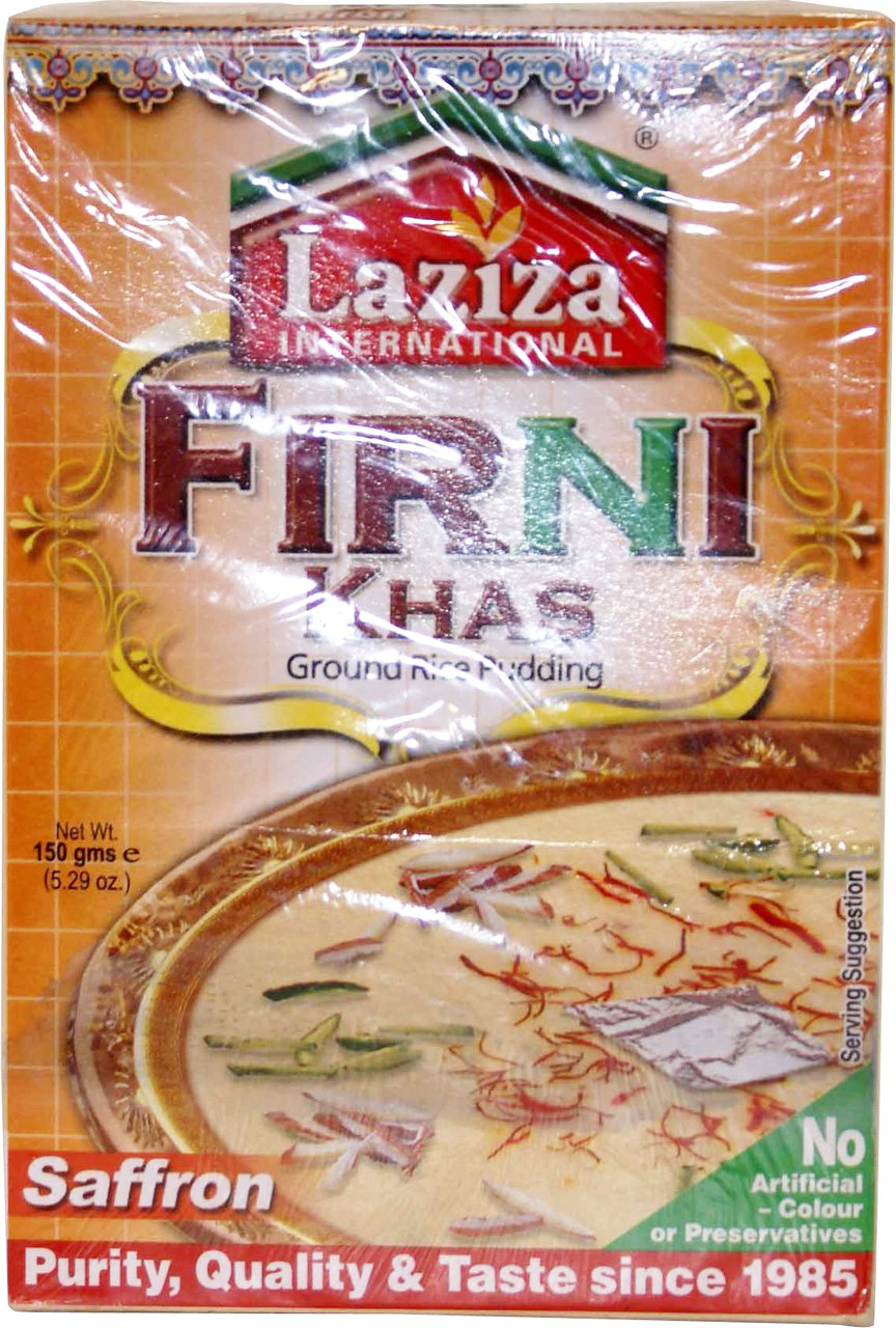 Laziza Firni Khas Zafran (150gm) - Jams, Jelly, Cheese, Spreads ...