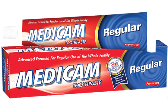 Medicam Toothpaste Regular (100g) - Oral Care | Gomart.pk