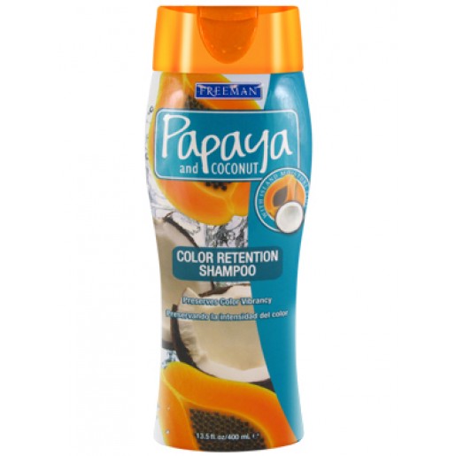 Freeman Papaya And Coconut Color Retention Shampoo 400ml - Hair Shampoo ...