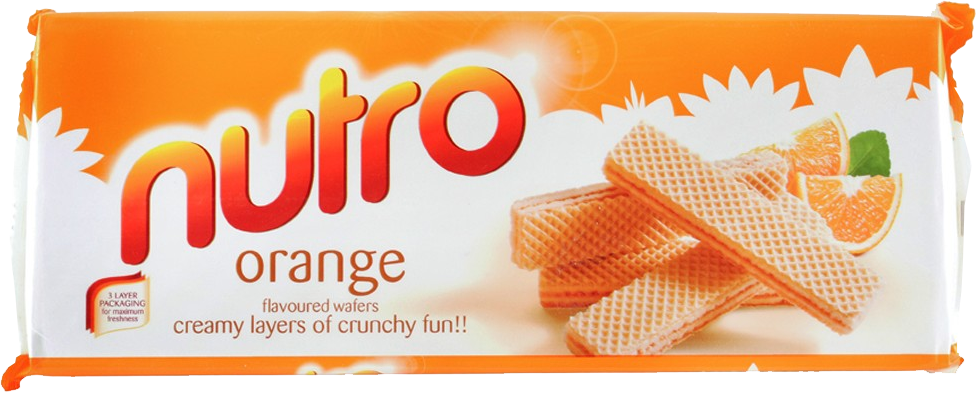 Nutro Orange Wafer Biscuits (175gm) - Snacks/chips & Biscuits | Gomart.pk