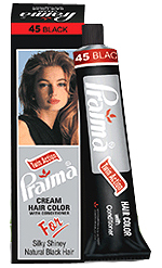 Praima Hair Color - Natural Black 45 - Hair Color & Dye | Gomart.pk