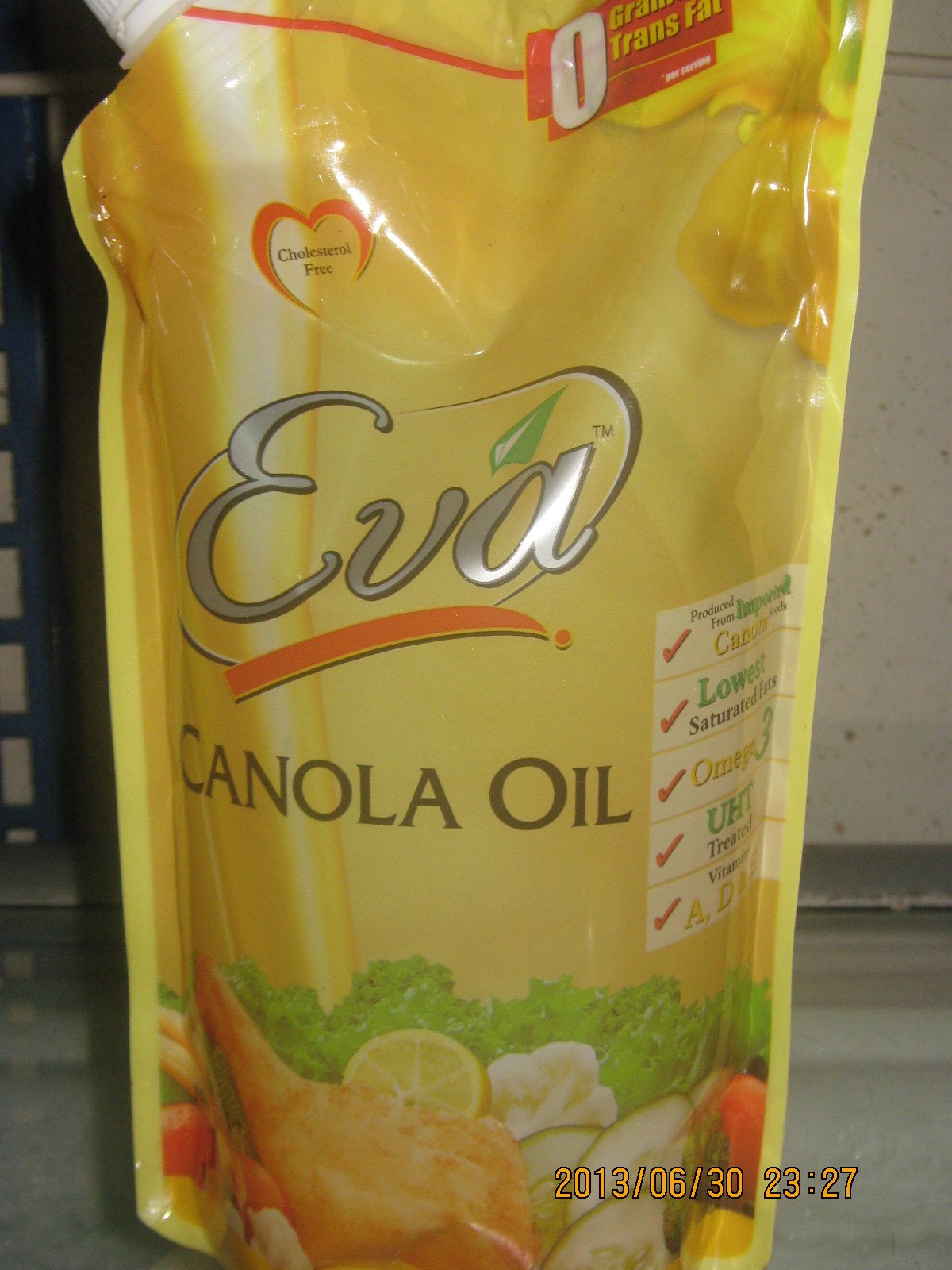 Eva Canola Oil (1Ltr Pouch) - Canola Oil | Gomart.pk