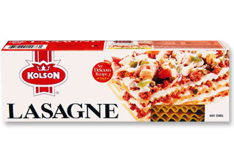 Kolson Lasagne (400gm) - Noodles/ Pasta | Gomart.pk