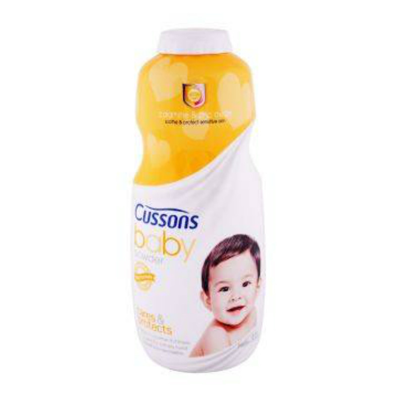Cussons Baby Powder Cares & Protects 200g - Oil & Powder | Gomart.pk