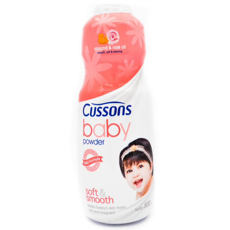 Cussons Baby Powder Soft & Smooth 500g - Oil & Powder | Gomart.pk