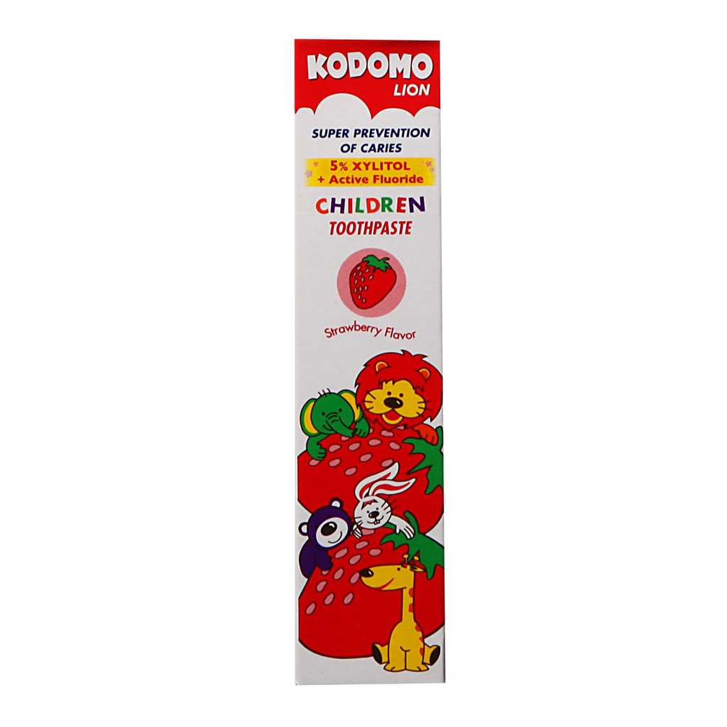 Kodomo Strawberry Flavor Children's Toothpaste 40g - Baby Products ...