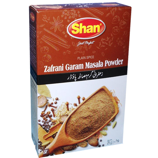 Shan Zafrani Garam Masala (25gm) - Spices | Gomart.pk