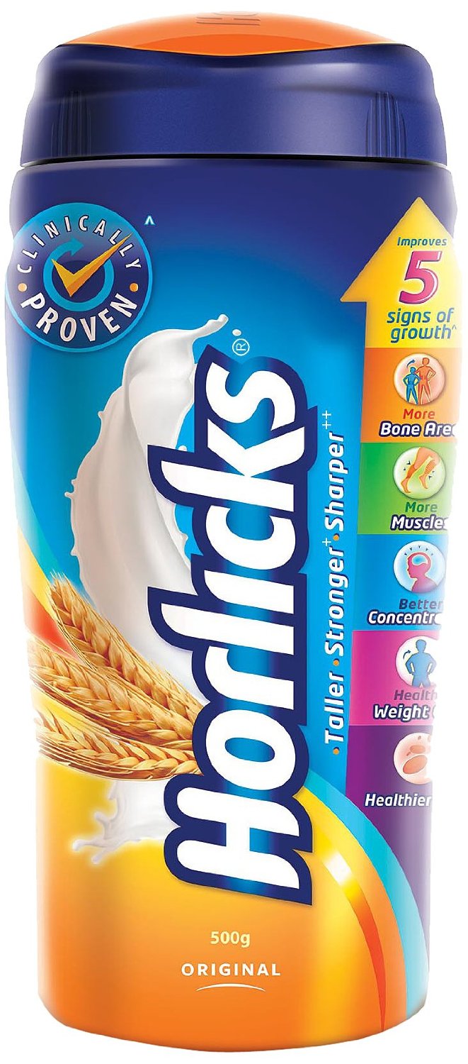 Horlicks Malt (500gm) - Energy & Health Drinks | Gomart.pk