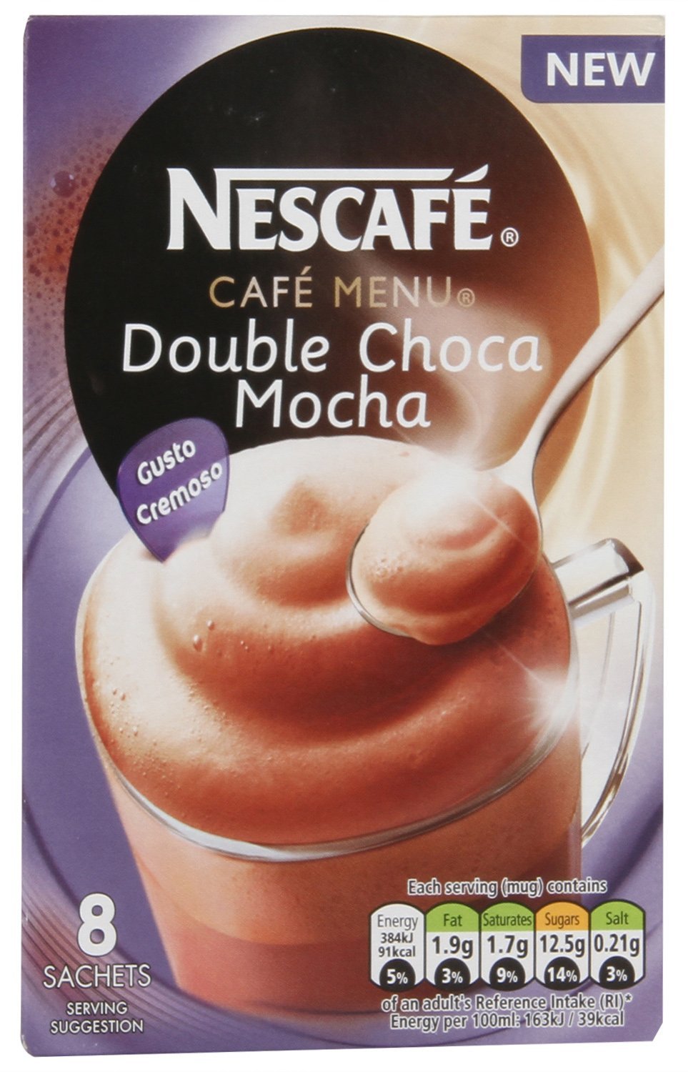 Nestle Nescafe Double Choca Mocha (8 sachet) - Tea & coffee | Gomart.pk