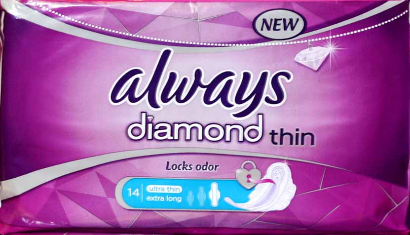Always Diamond Extra Long 7pc - Feminine care | Gomart.pk