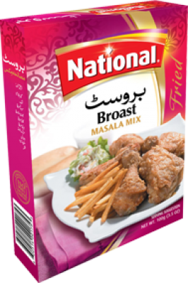 National Chicken Broast Masala Mix (50gm) - Spices | Gomart.pk
