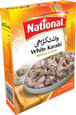 National White Karahi Masala Mix (50gms) - Spices | Gomart.pk