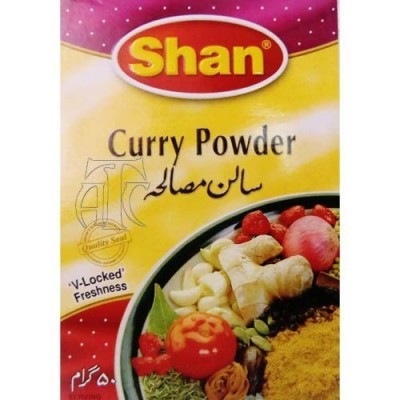 Shan Curry Powder (50gms) - Spices | Gomart.pk